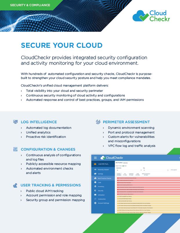 CloudCheckr – Grady Locklear