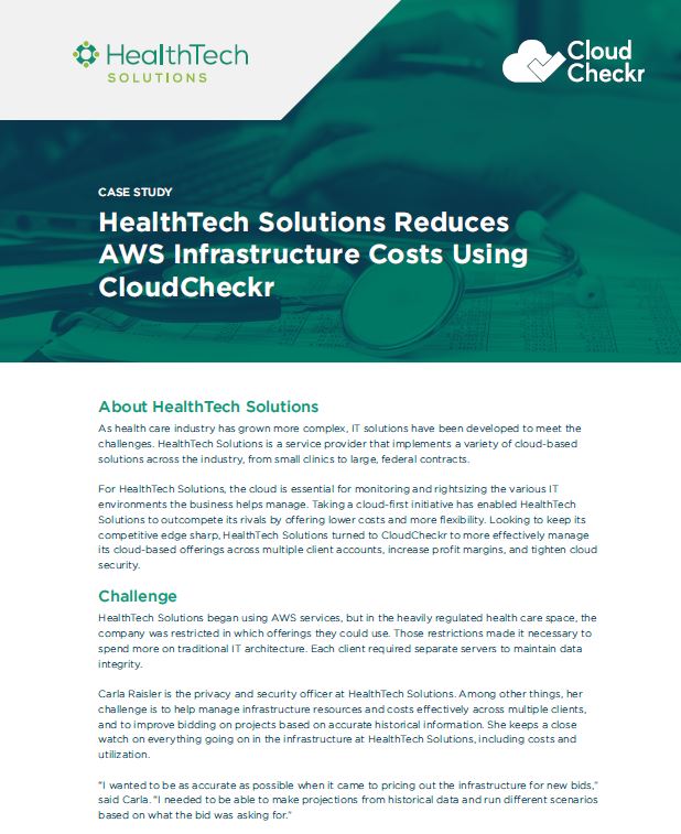 CloudCheckr – Grady Locklear